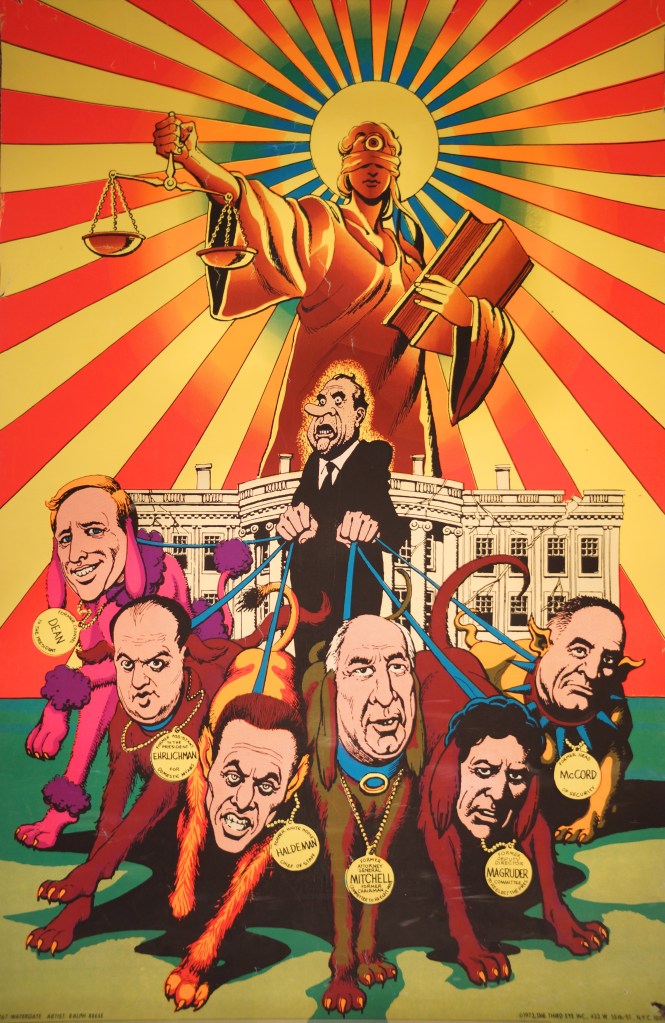 Mystery Object #7: Day Glo Watergate Poster | MUSEUM FATIGUE