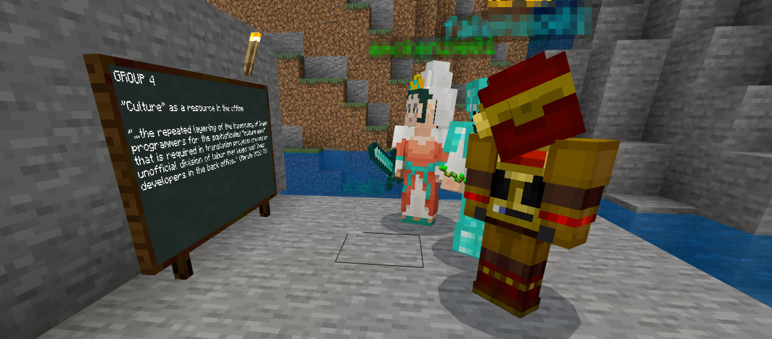 Breakout Discussion Groups in Minecraft | MUSEUM FATIGUE